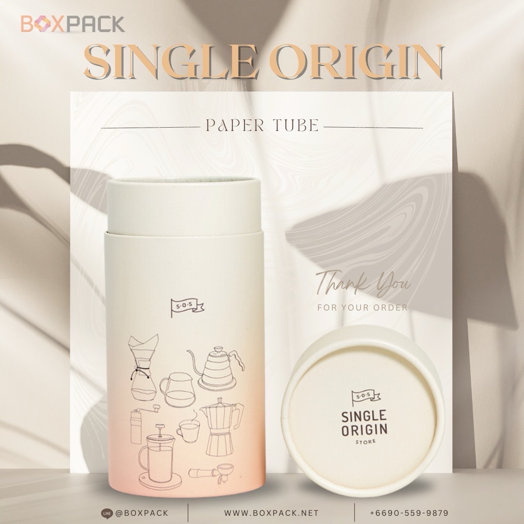 เพราะการออกแบบผสมผสานที่ลงตัว ทำให้กล่องบรรจุภัณฑ์ “SINGLE ORIGIN ” ดูสวย หรู ดูแพง – Boxpack