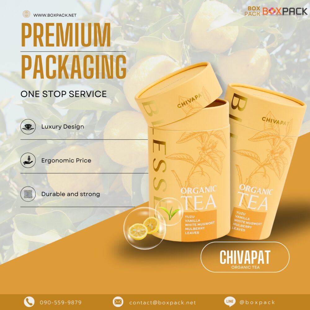 PREMIUM PACKAGING “ORGANIC TEA” – Boxpack